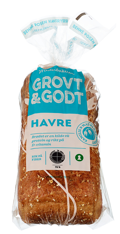 Mesterbakeren | Grovt & Godt Havre Oppskåret