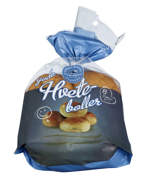 Mesterbakeren | Hveteboller 8pk